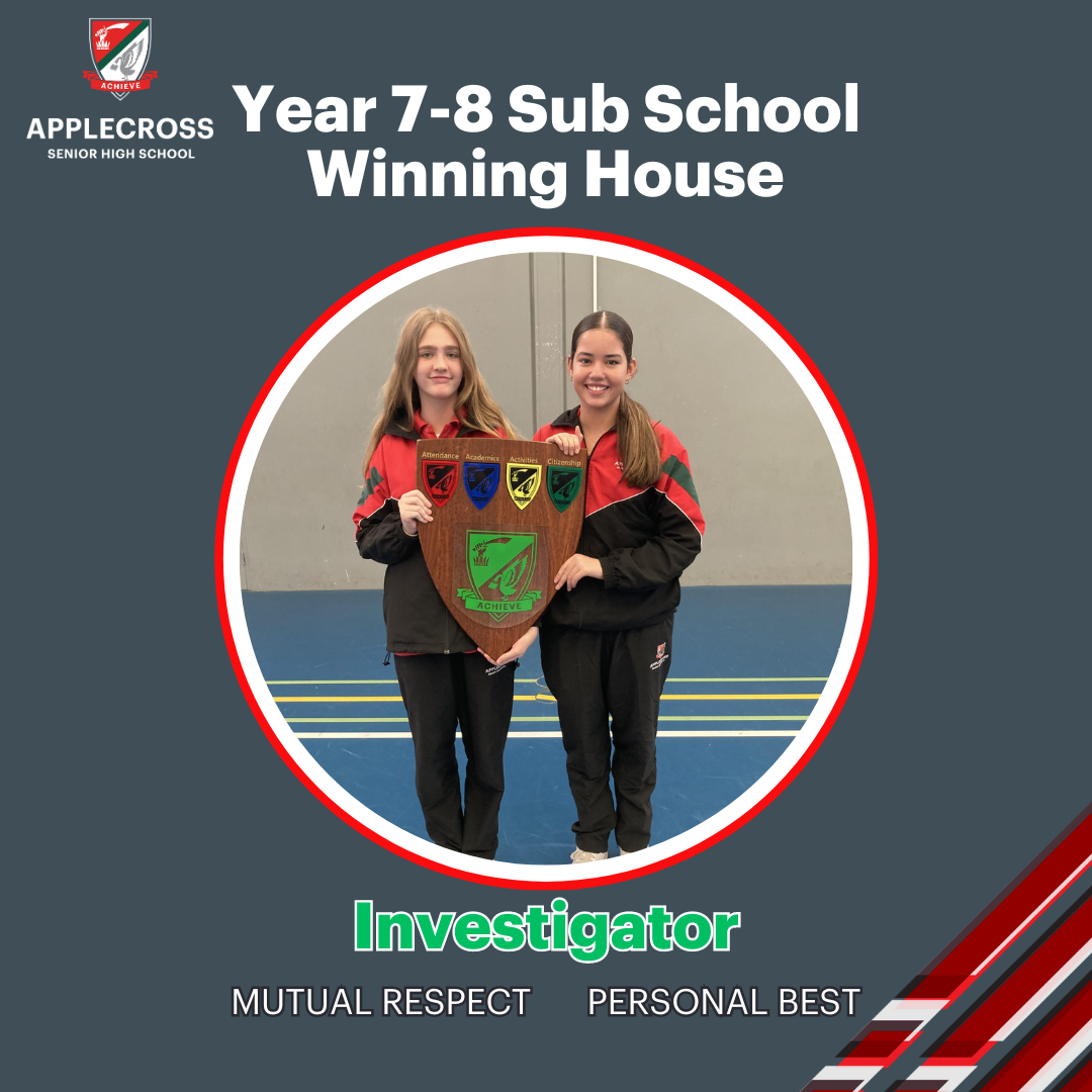 CURRENT NEWS – Applecross Senior High School